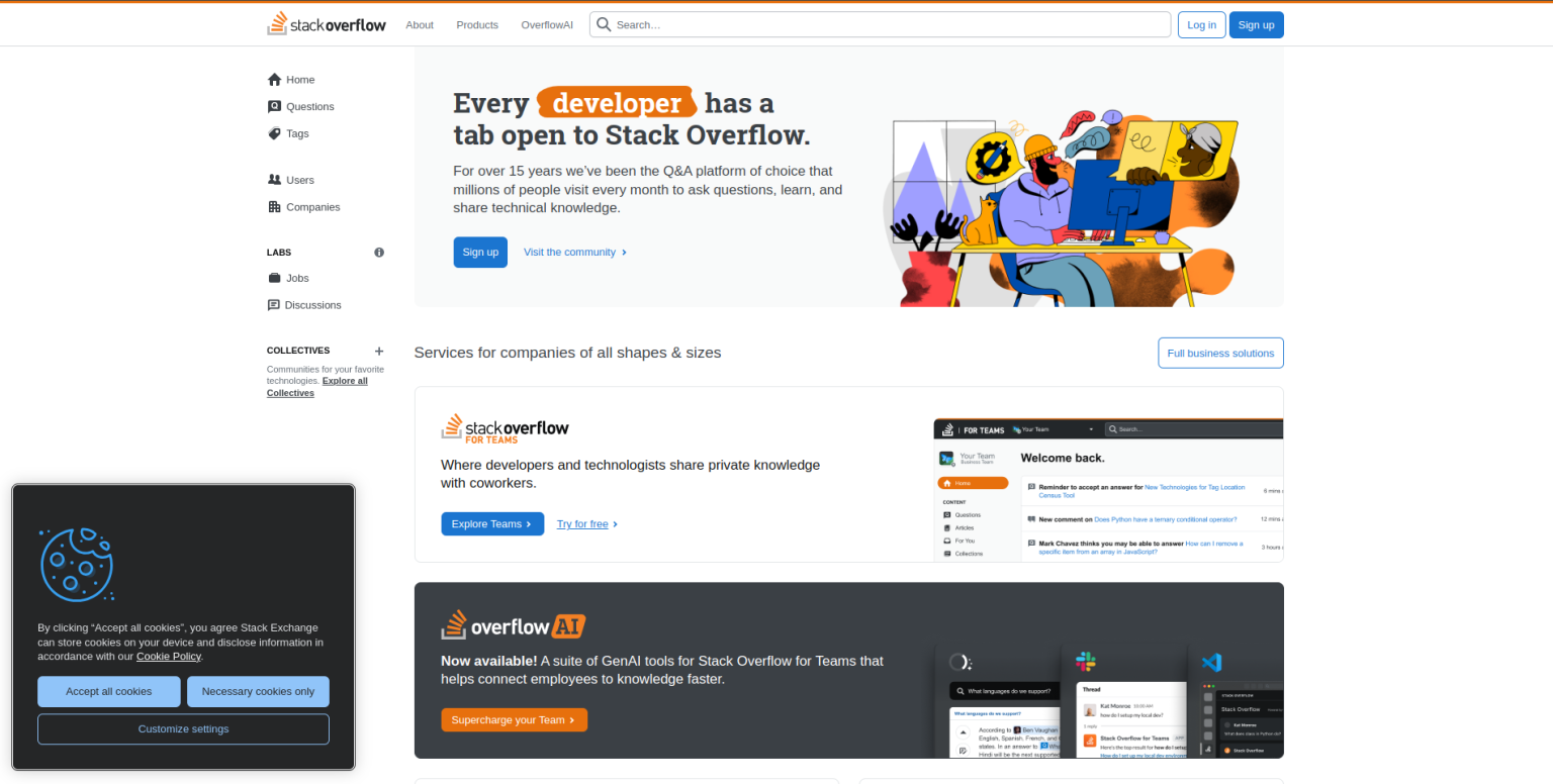 Neos Blog | Stack Overflow: Cánh Tay Đắc Lực Cho Lập Trình Viên